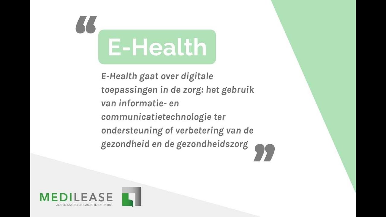 Wat Is E Health MediLease YouTube wat-is-e-health-medilease-youtube