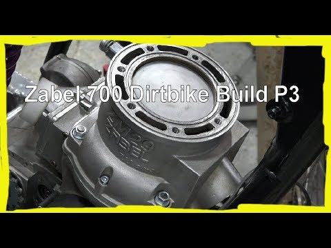 Zabel 700 Dirtbike Build Part 3: Putting the top end together - YouTube