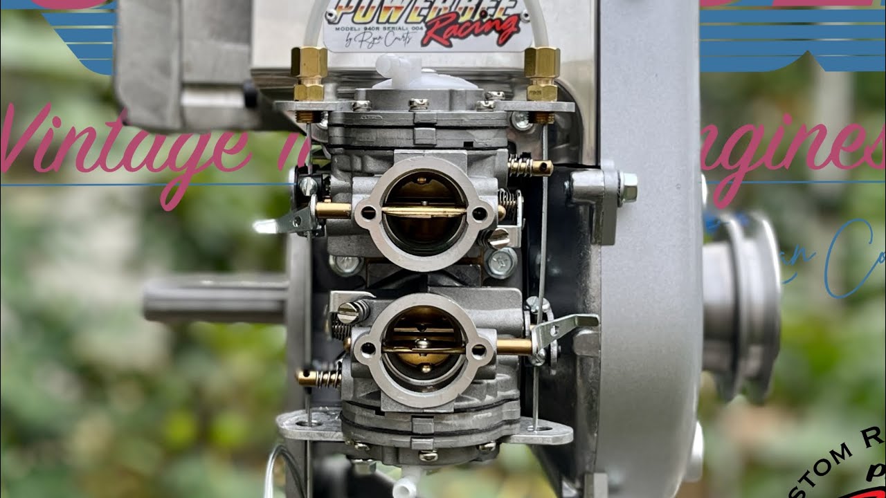 V-12 Cable bracket/throttle hook up. - YouTube