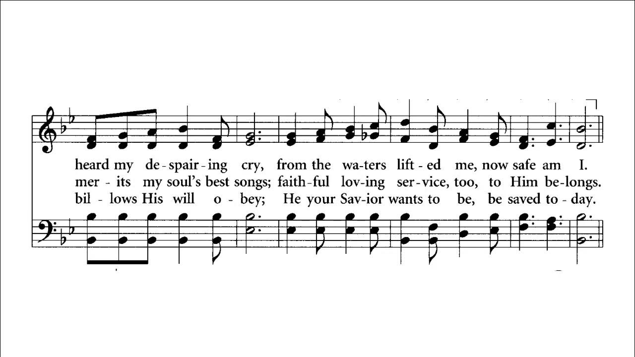 Love Lifted Me Hymn Sing Practice Track Youtube