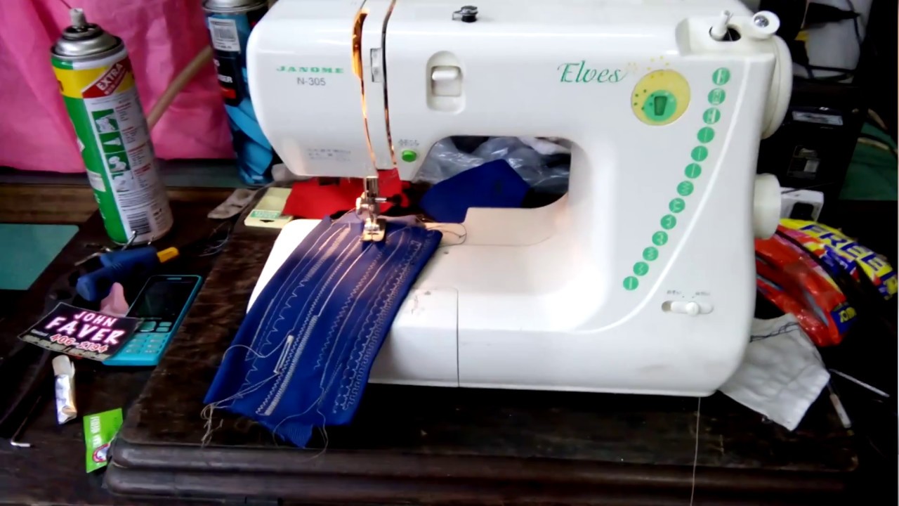 janome elves sewing machine john faver store - YouTube