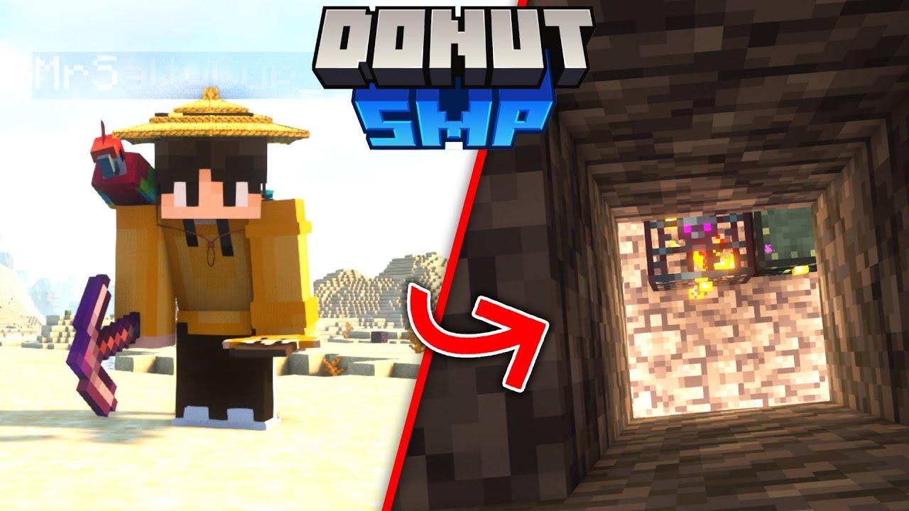 Donut SMP Base Raid 2 - YouTube