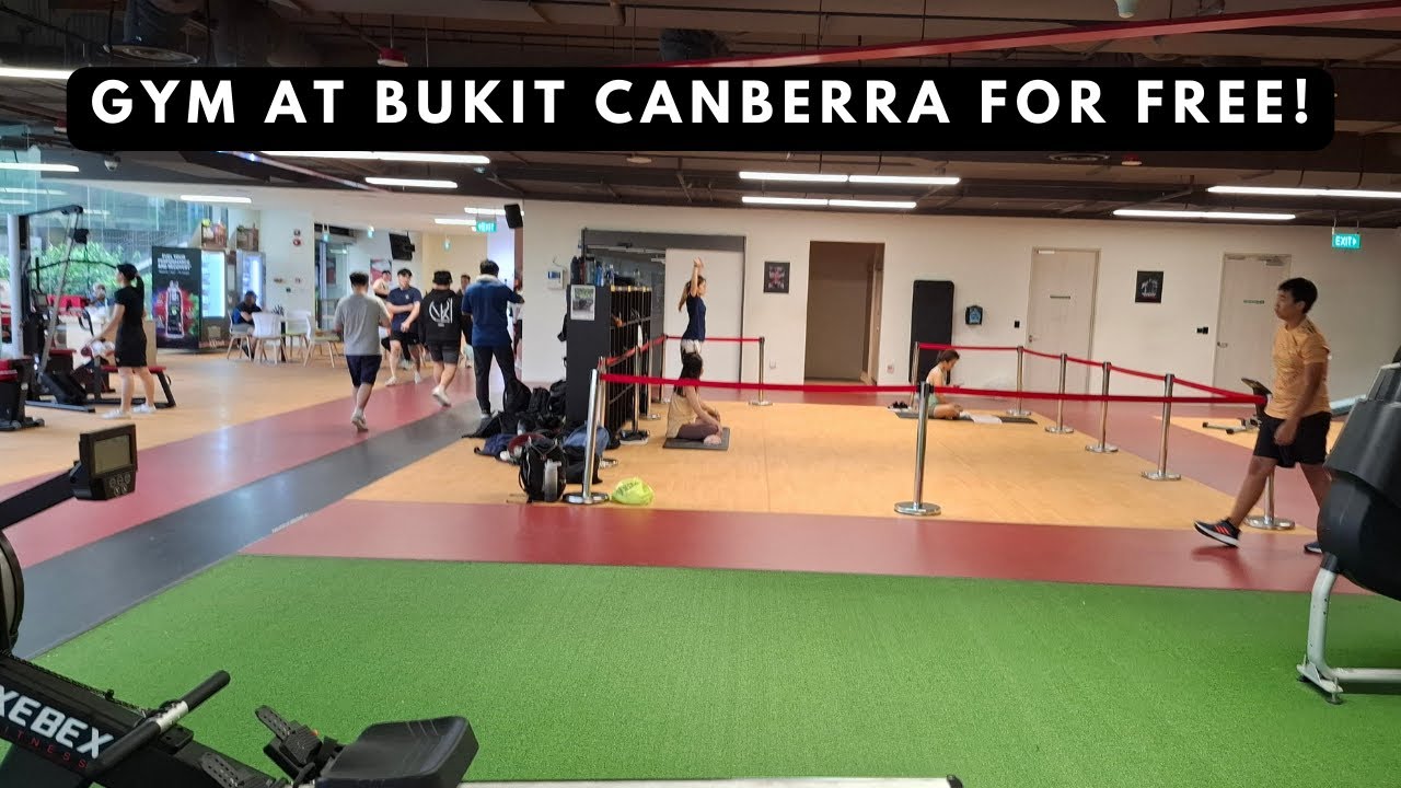 FREE ENTRY TO GYM! Uncovering the Biggest ActiveSG Gym in # ...