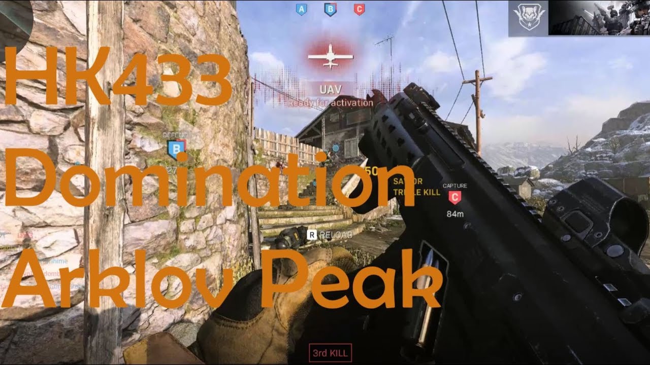 HK433 / Kilo 121 on New Map Arklov Peak Multiplayer - Call of Duty ...