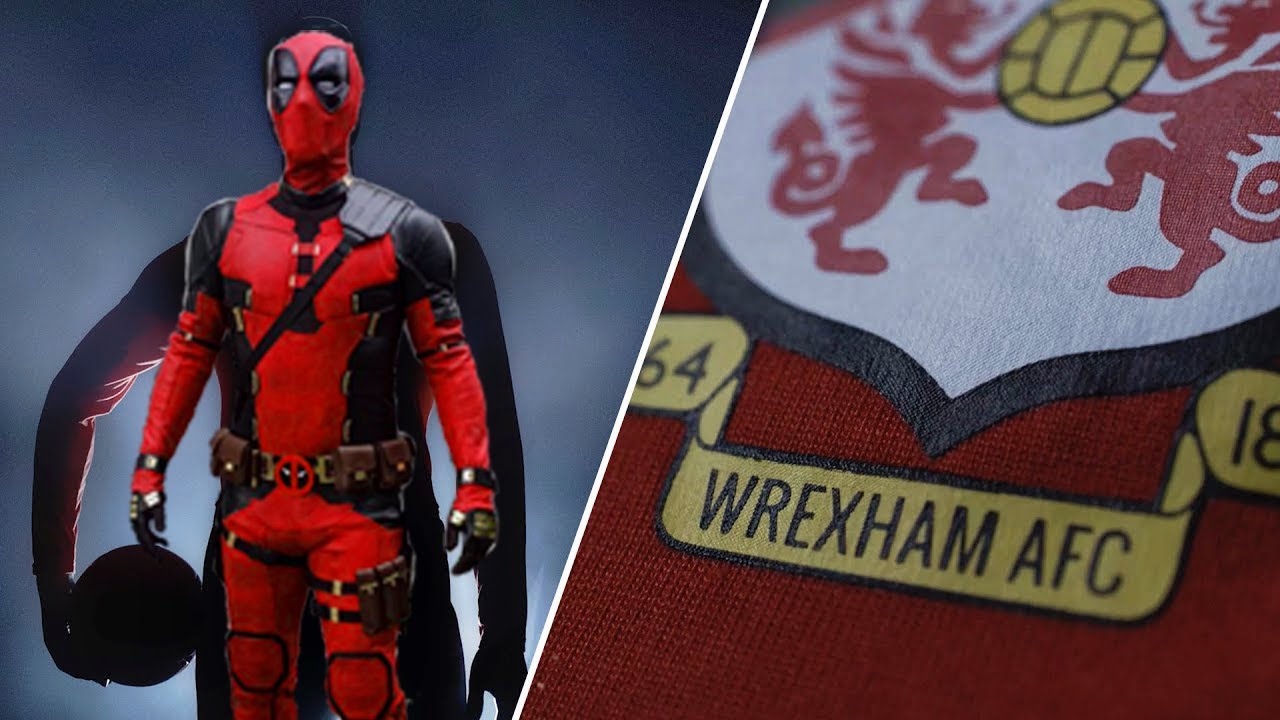 Deadpool presents New Wrexham AFC Travel Kits - YouTube