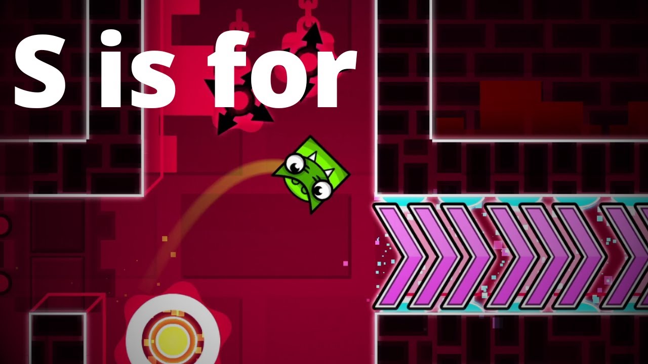 Learn the Alphabet with Easy Demons (Geometry Dash) - YouTube