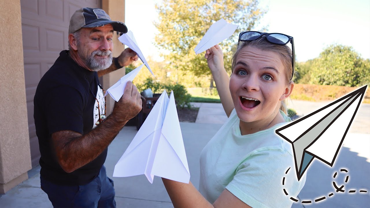 BEST PAPER AIRPLANE WINS! ️ - YouTube