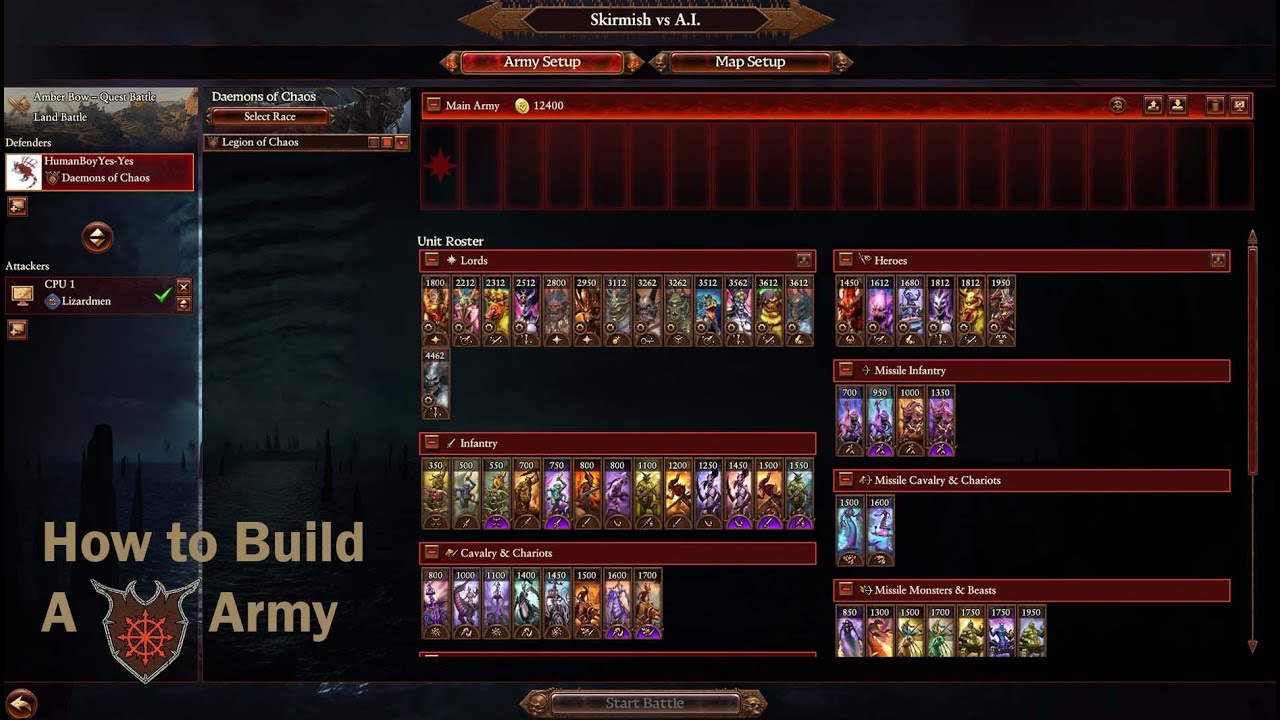 Comprehensive Demons of Chaos Army Guide: Multiplayer - YouTube