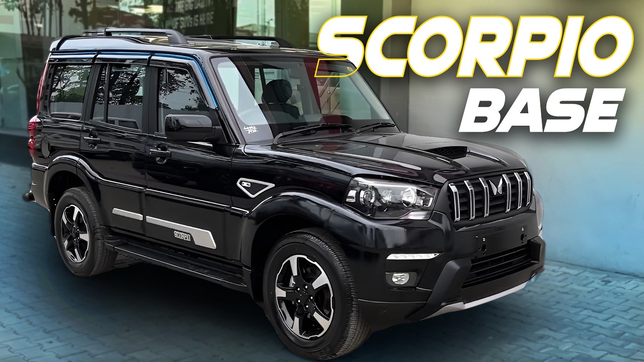 2024 Mahindra Scorpio S Classic BASE Model | Scorpio Price | Black ...