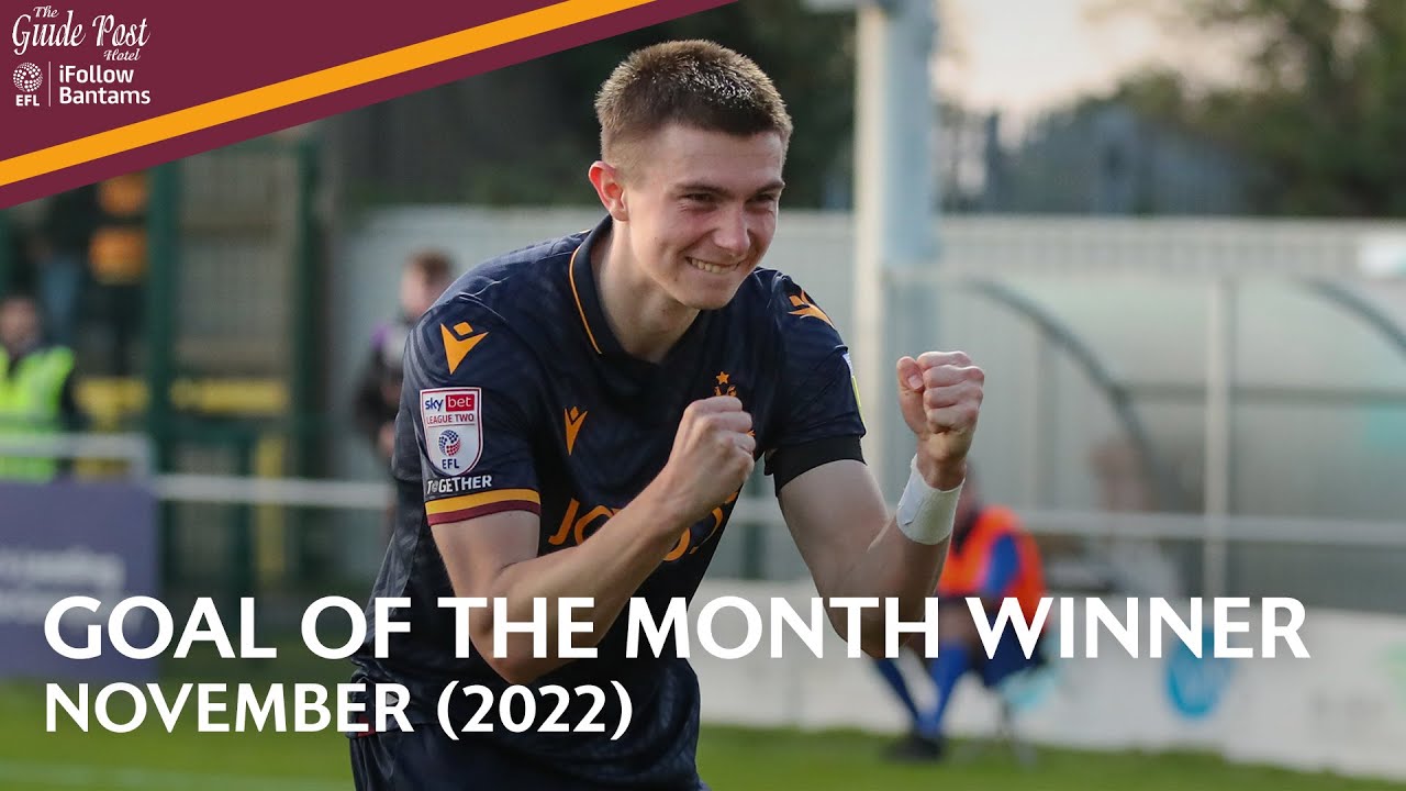 GOAL OF THE MONTH WINNER: November (2022) - YouTube