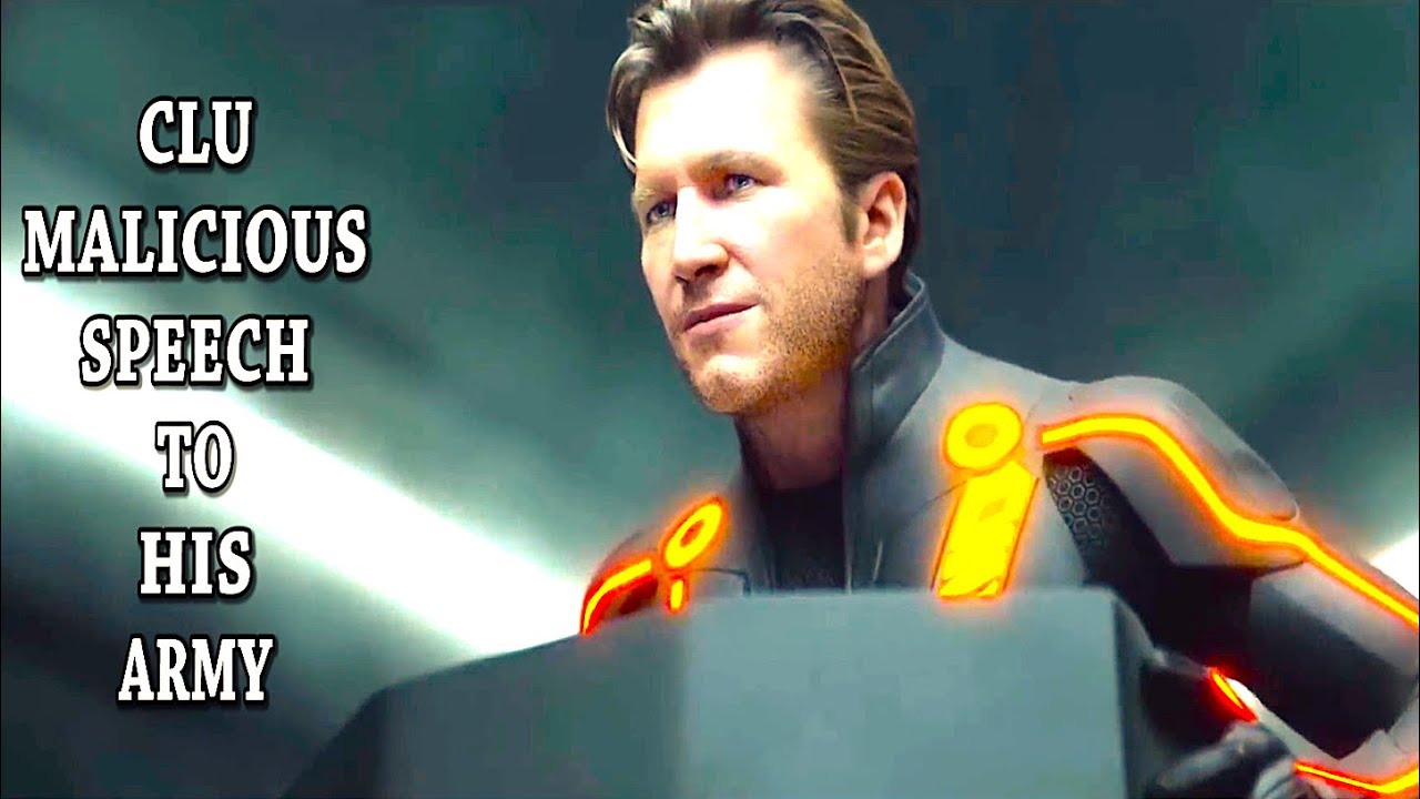 Clu's Malicious Speech To His Army - TRON: Legacy - YouTube