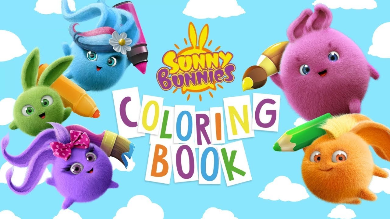Sunny Bunnies Colouring Book Game | FULL Gameplay Pc - YouTube