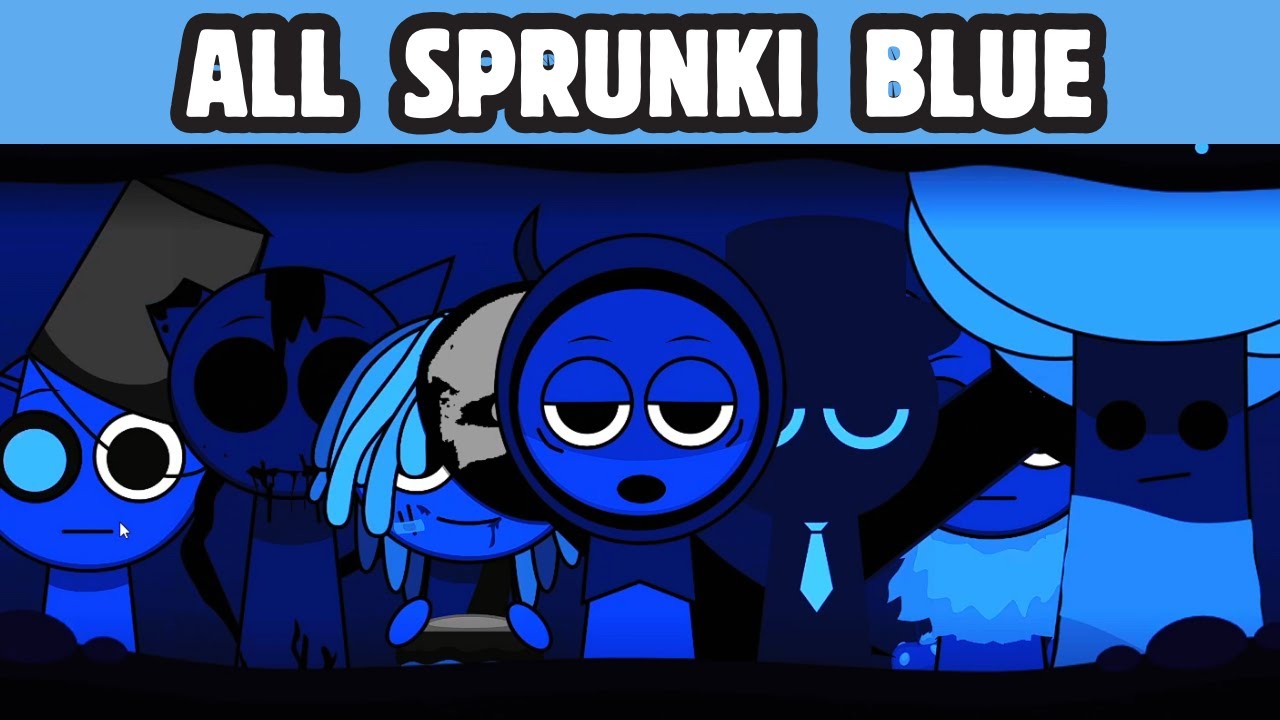 Incredibox Sprunki New Mod BUT All Sprunkies are BLUE 💙 - YouTube