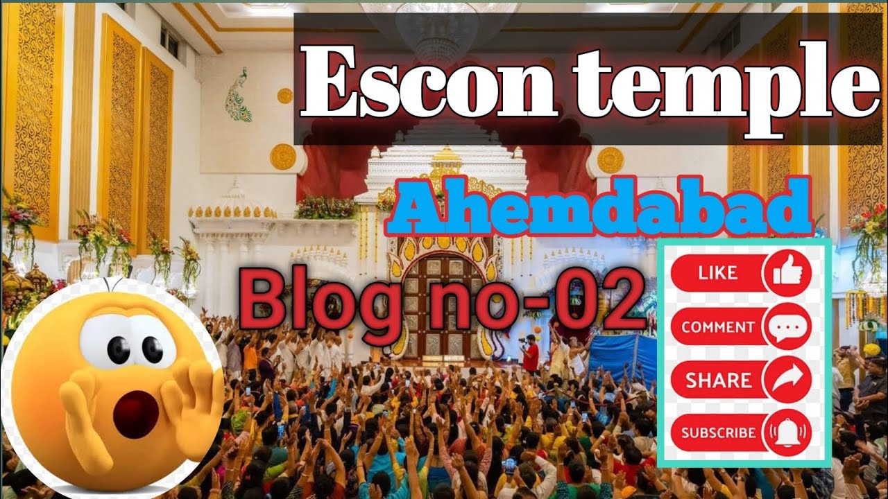Escon temple ahemdabad (Gujrat)🛕🛕// Escon temple//Temple// #travel # ...