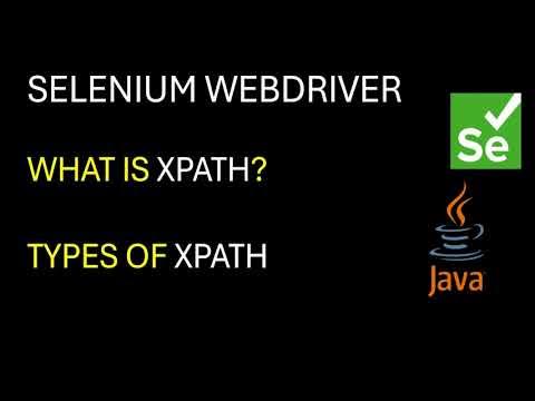 What is Xpath? What are the different types of Xpath? - YouTube
