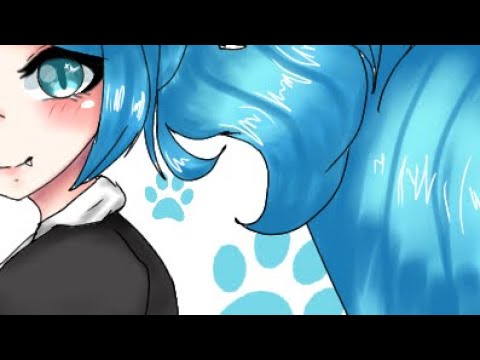 Gift for Kittypop time ( speedpaint) - YouTube