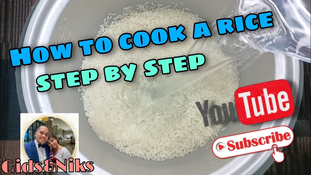 How to cook a Rice, Step by step, I Love it. - YouTube