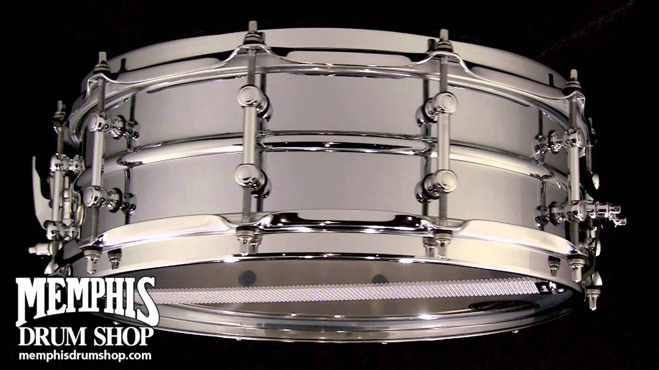 Tama 14 x 5 SLP Super Aluminum Snare Drum (LAL145) - 360 - YouTube