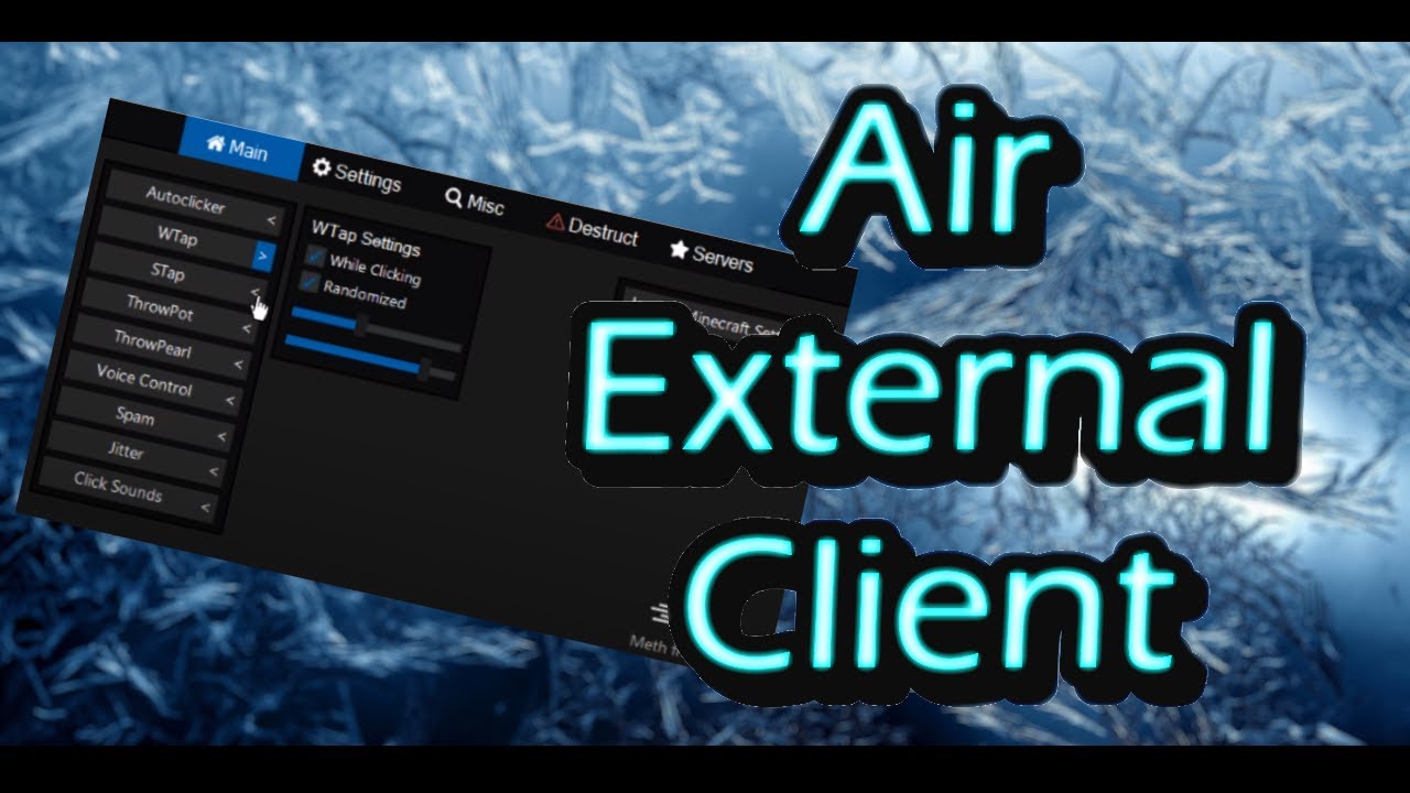Air - Free ExternalClient | An extensive External Client [1.7-1.8 ...