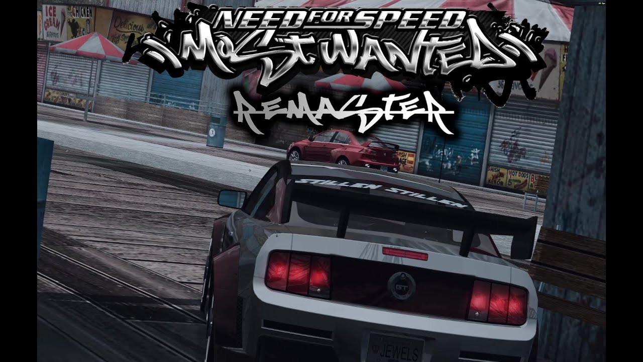 NFS MOST WANTED 2024 REMASTER | Against Blacklist 8 JEWELS - YouTube