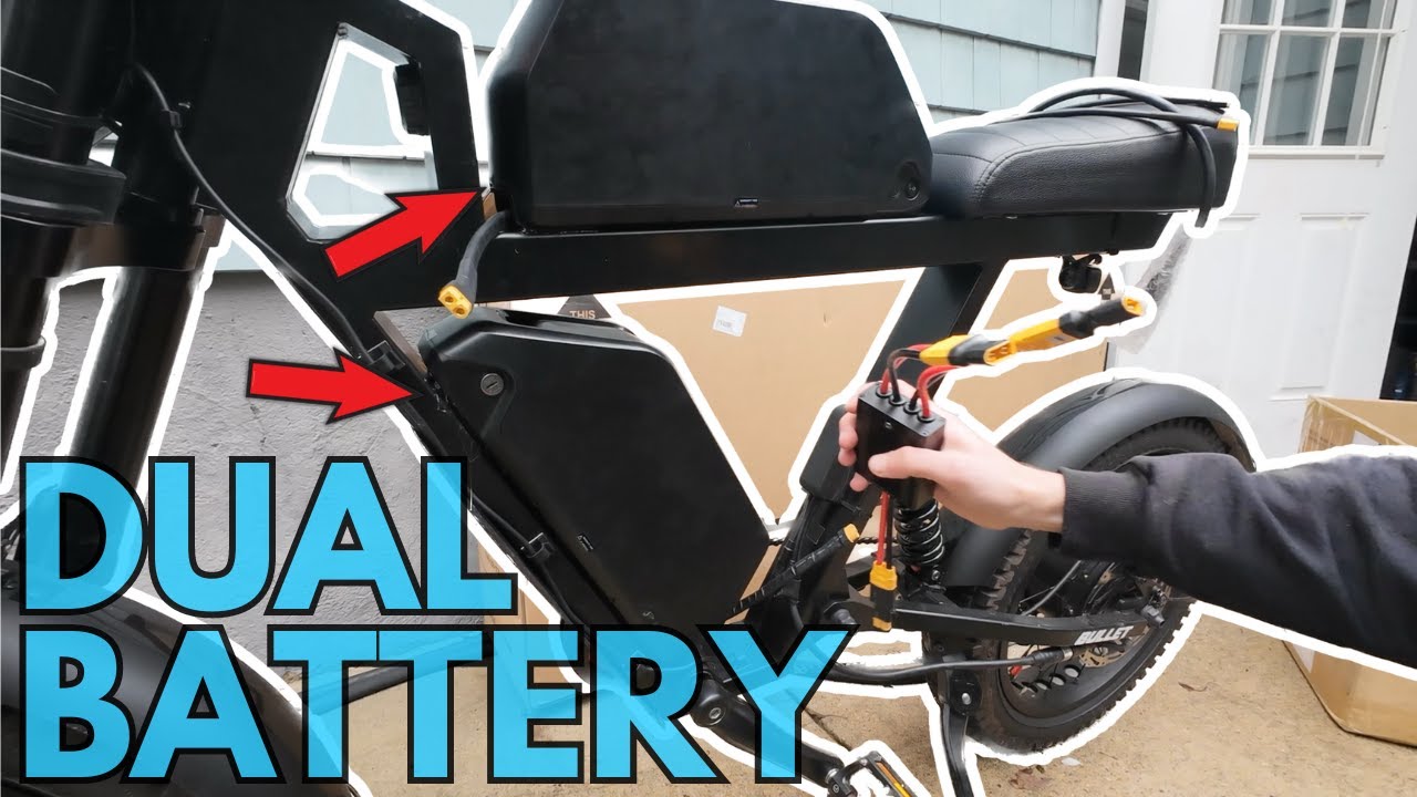 72 Volt Dual Battery eBike Build - YouTube