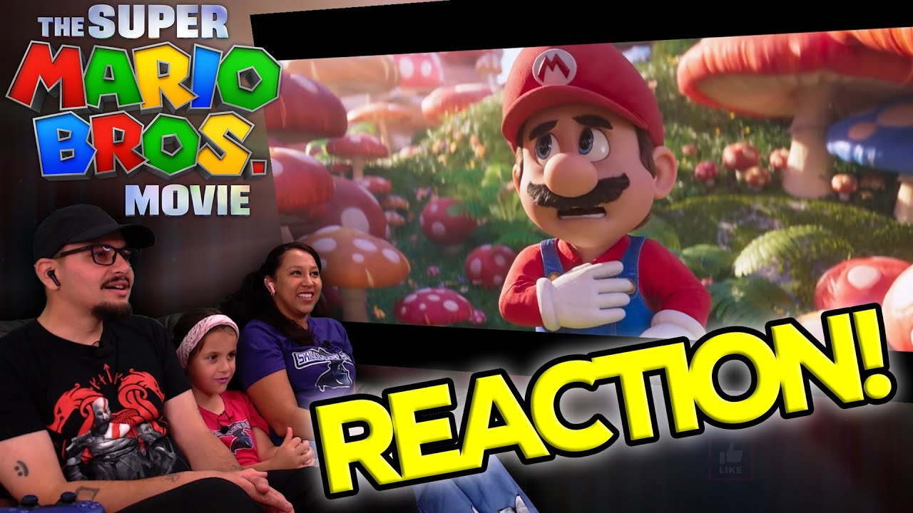 The Super Mario Bros. Movie - Official Trailer 1 | REACTION - YouTube