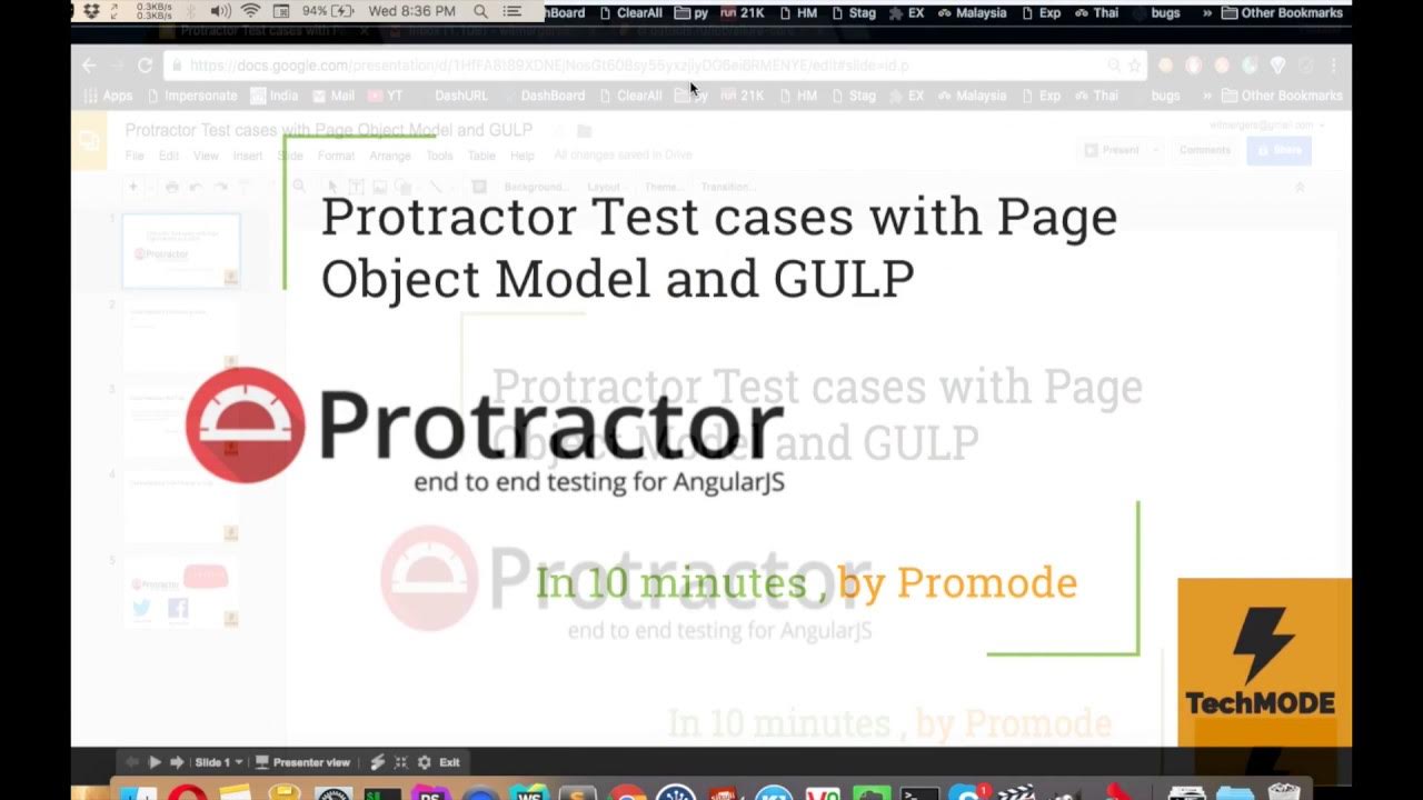 Learning Protractor Series : Part 2 Running Test cases with Page Object ...