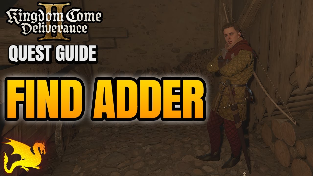 Find Adder (Italian Job Quest Guide) - KINGDOM COME DELIVERANCE 2 - YouTube