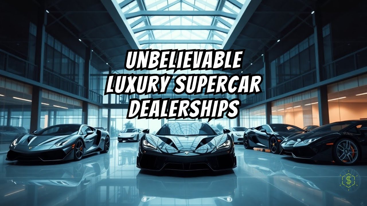 Inside the World's Most Insane Luxury Supercar Dealerships - YouTube