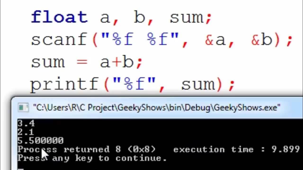 49. Scanf function in C Programming (Hindi) - YouTube
