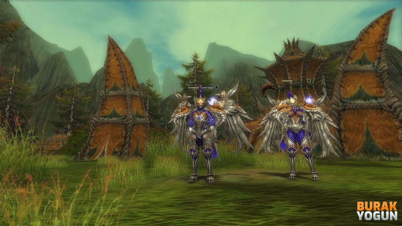 Silkroad Online - Celestial Knight Armor Dress Set - YouTube
