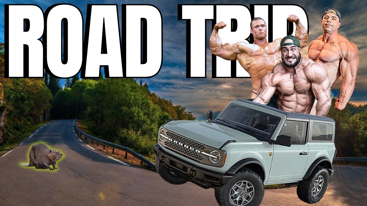 Bodybuilders on a road trip DAY 2 - YouTube