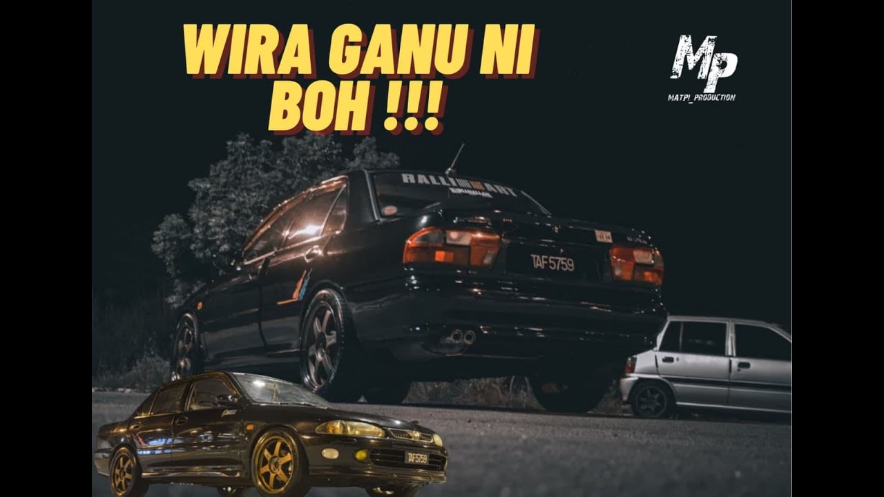 Proton Wira Mdm Spec Berjajan - YouTube