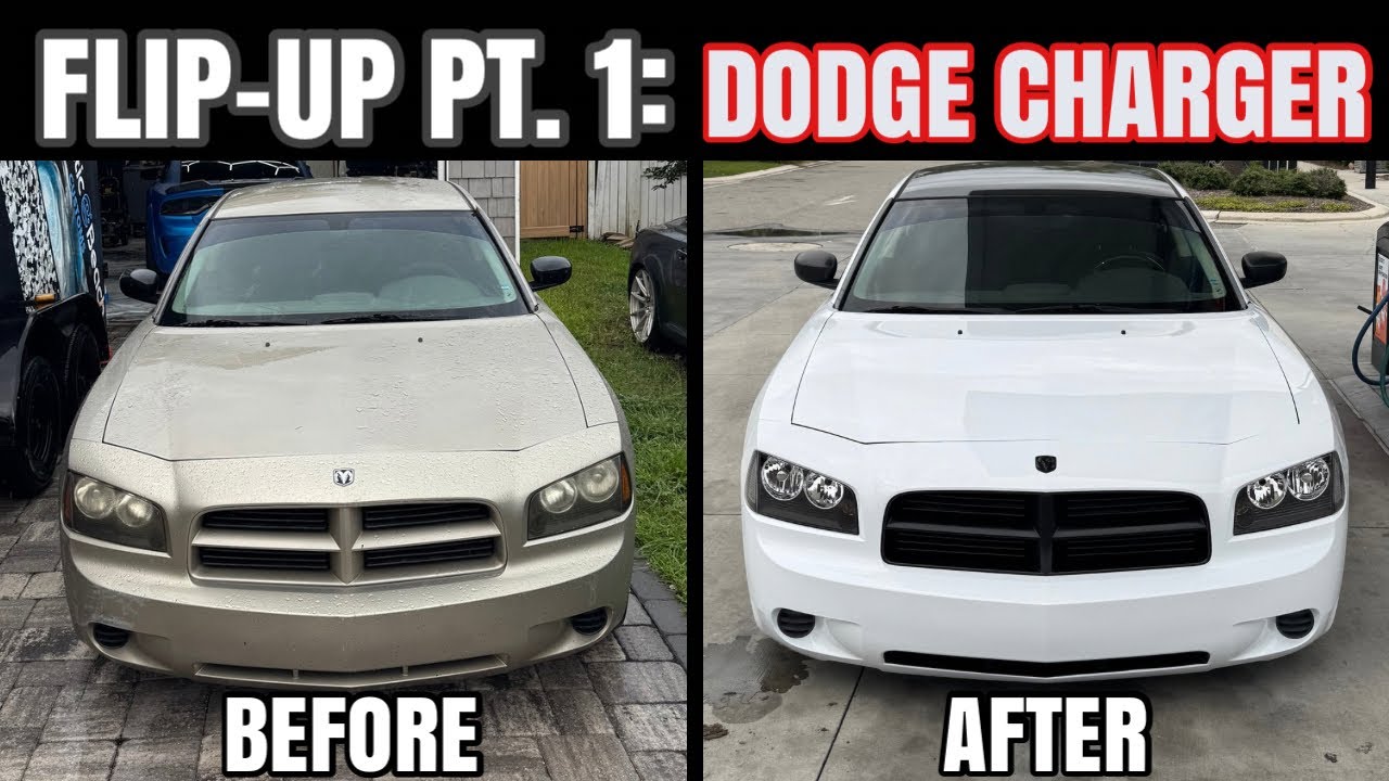 FULL BUILD: Buying & Rebuilding a $1,200 Dodge Charger in 1 Hour - YouTube