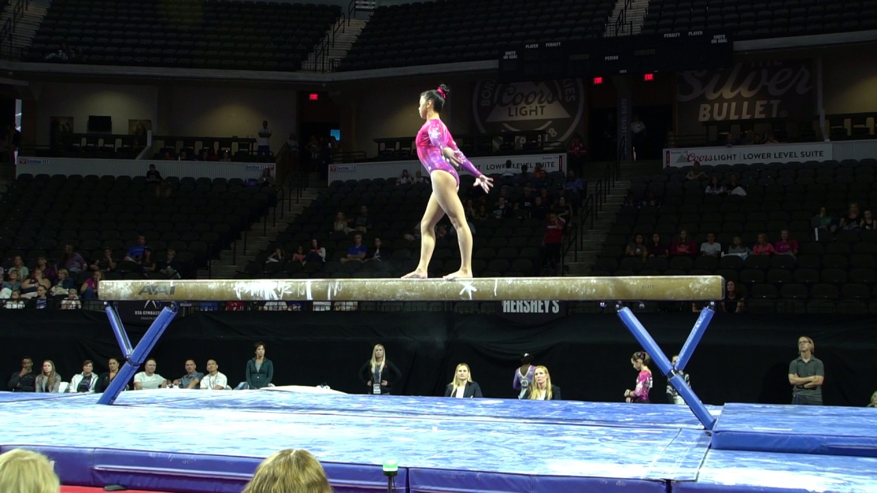 Ellie Lazzari – Balance Beam – 2017 U.S. Classic – Junior Competition ...