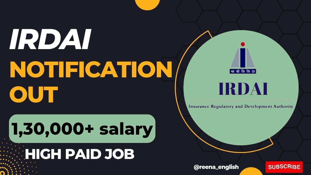 IRDAI NOTIFICATION | A-Z COMPLETE DETAILS | REENA - YouTube