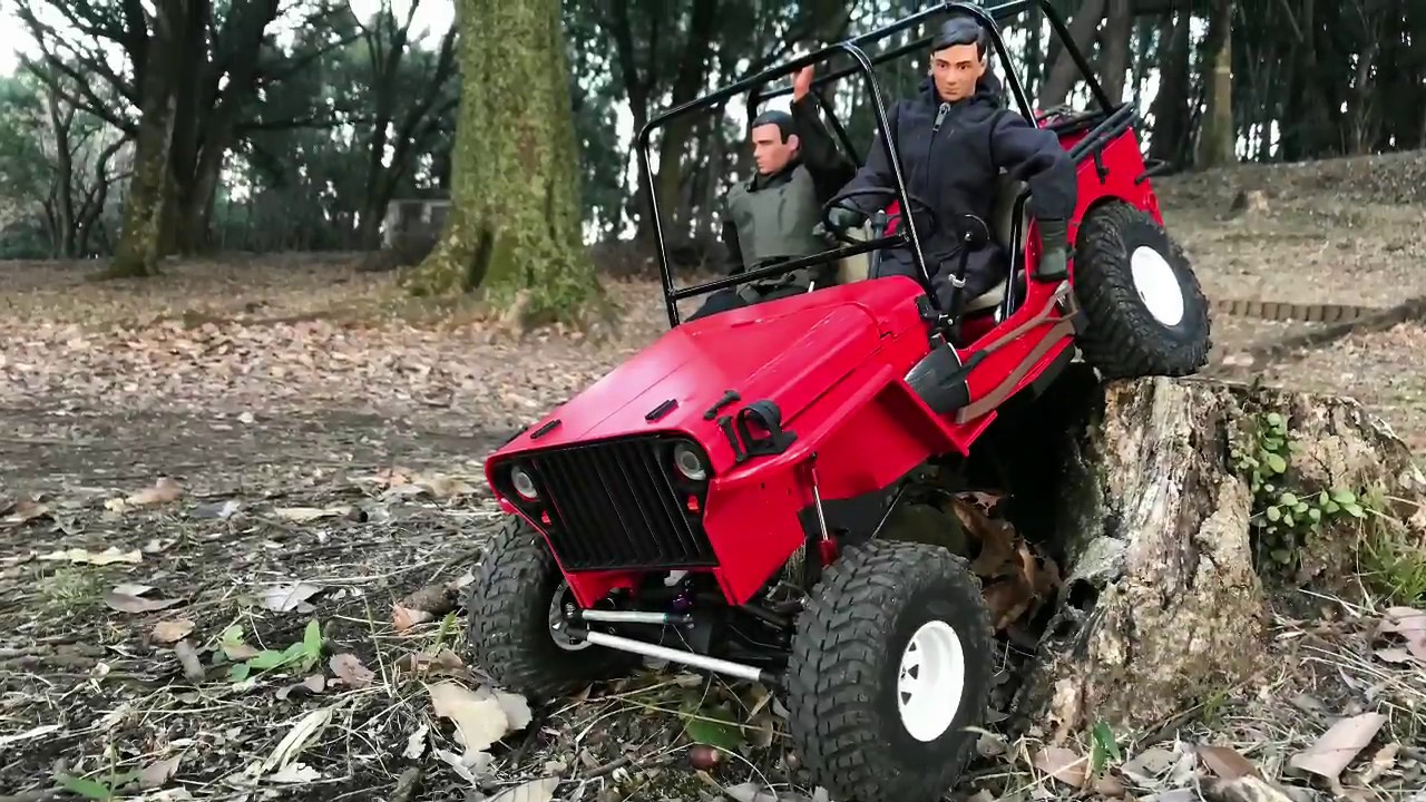 willys jeep RC crawler - YouTube