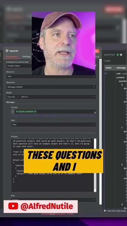 RAG QA autogenerating questions with n8n #rag #qa #automation #n8n - YouTube