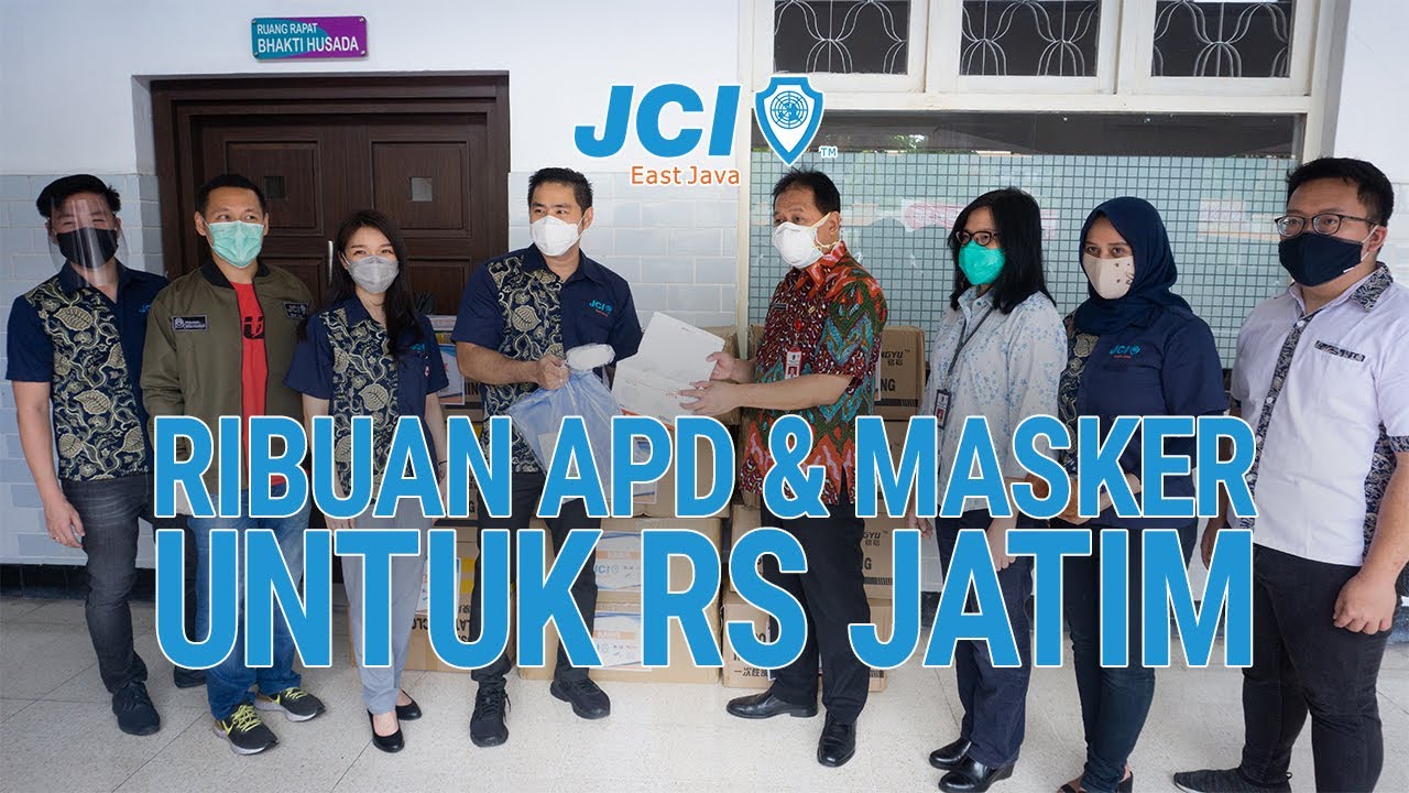 Puluhan Ribu APD untuk RS Jatim dari Organisasi Pengusaha Muda | JCI ...