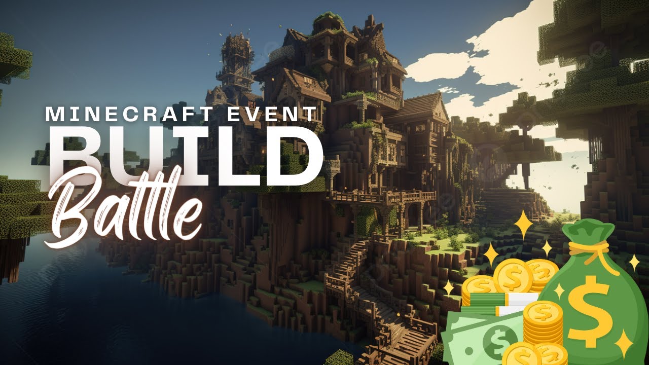 MINECRAFT LIVE | BUILD BATTLE EVENT | AAJAO DEKHTE HAI KISME HAI TALENT ...