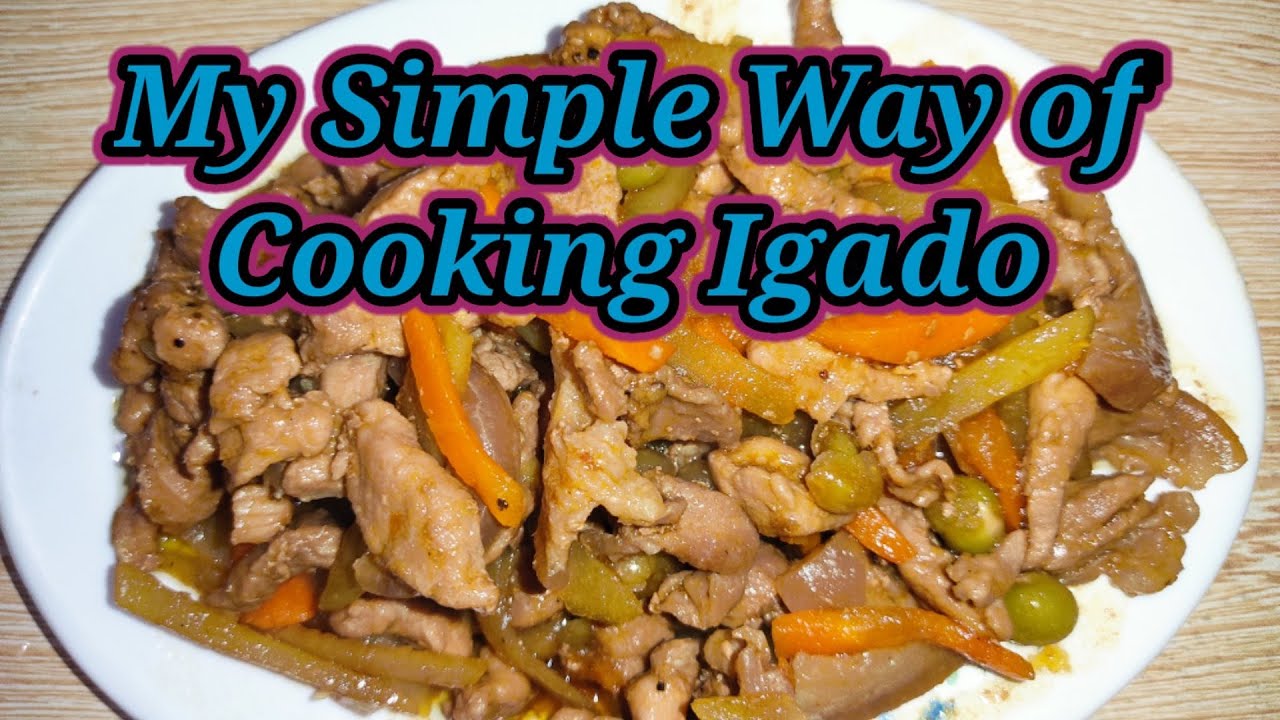 My Simple Way of Cooking Igado - YouTube