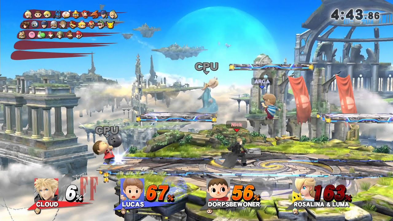 Smash 4 - Co-op Event Mode - The Ultimate Battle - YouTube