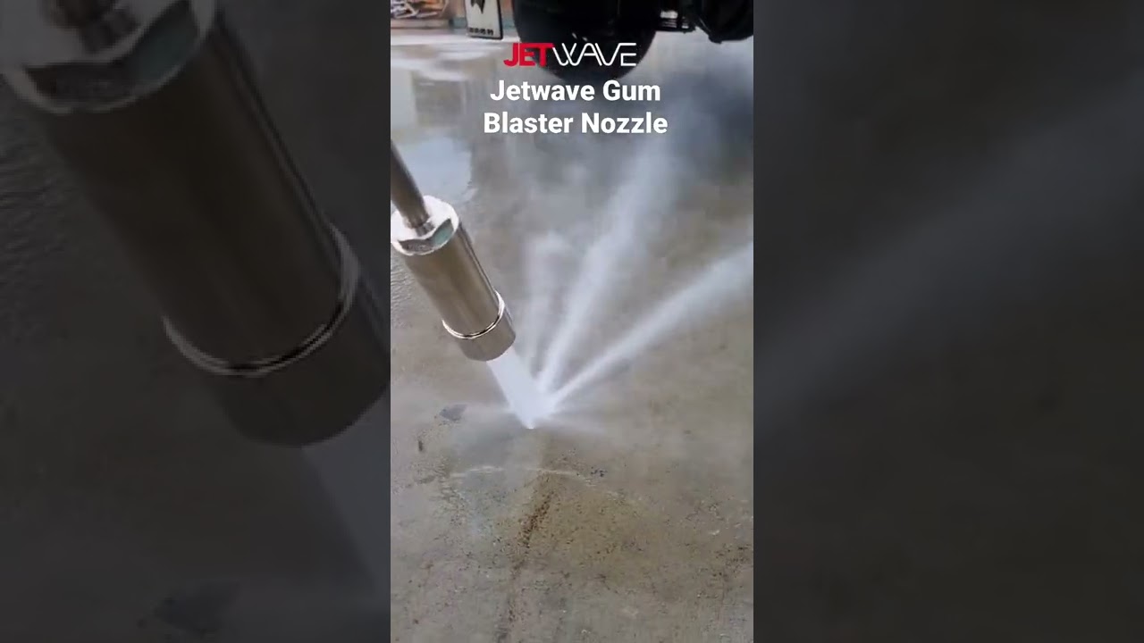 jetwave gum blaster nozzle. #powerwashing #highpressurecleaner # ...