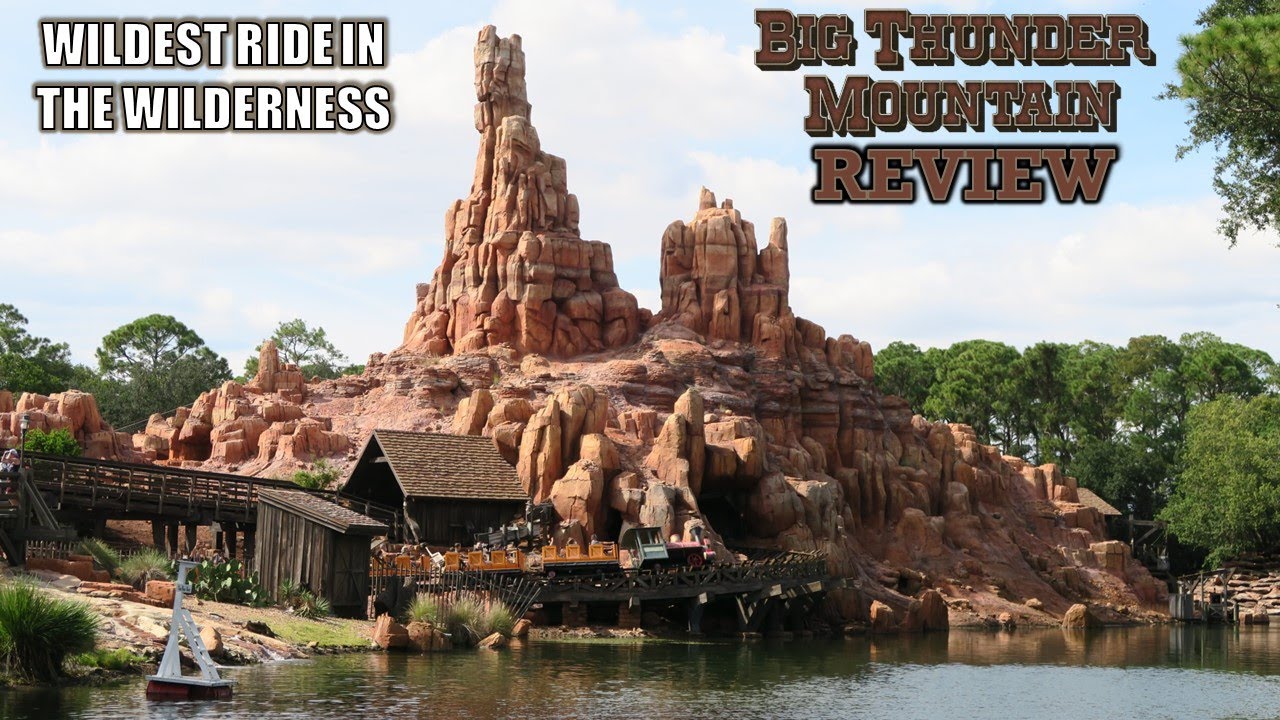 Big Thunder Mountain Review, Disney's Mine Train Roller Coaster ...