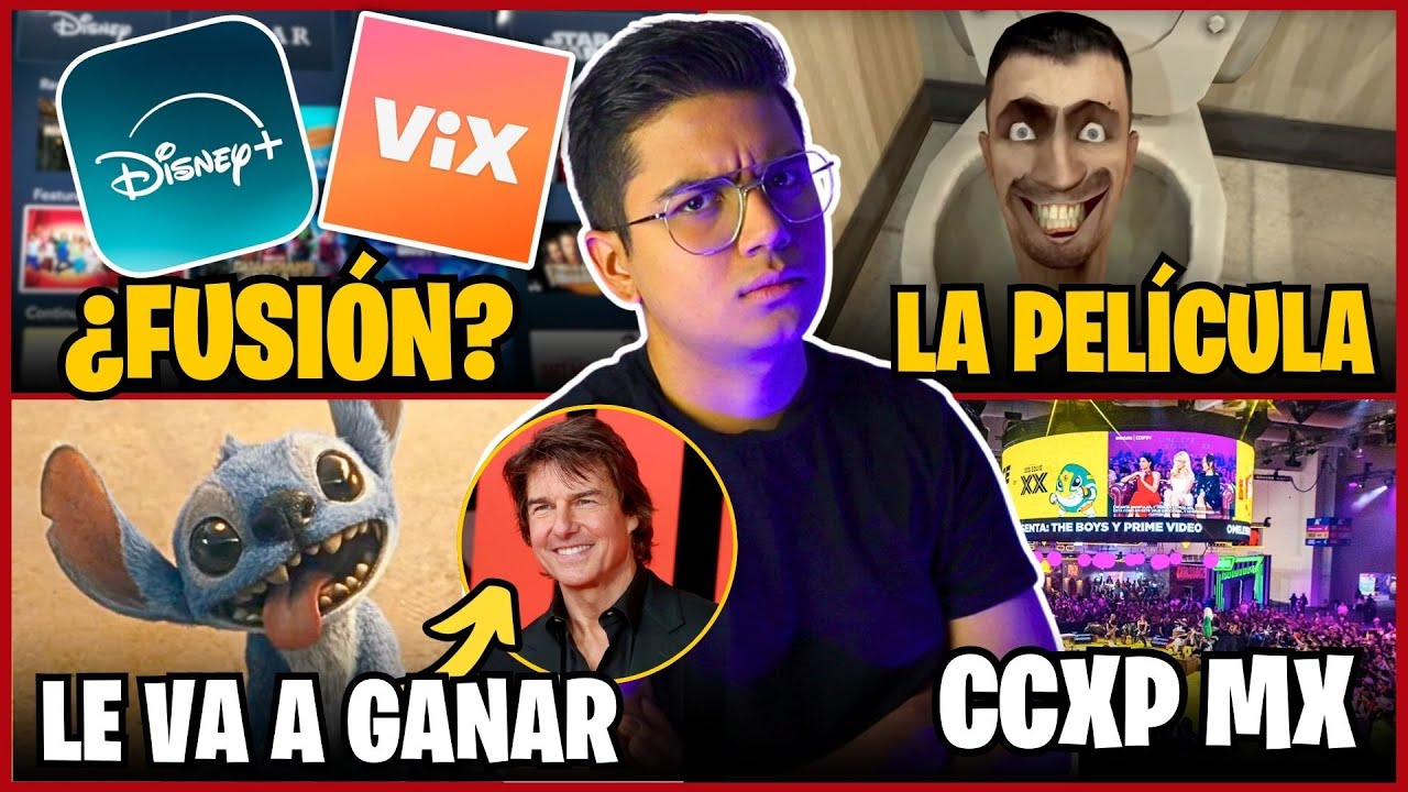 VIX Se FUSIONA Con Disney+, Stitch vs. Tom Cruise, AVENGERS se RETRASA ...
