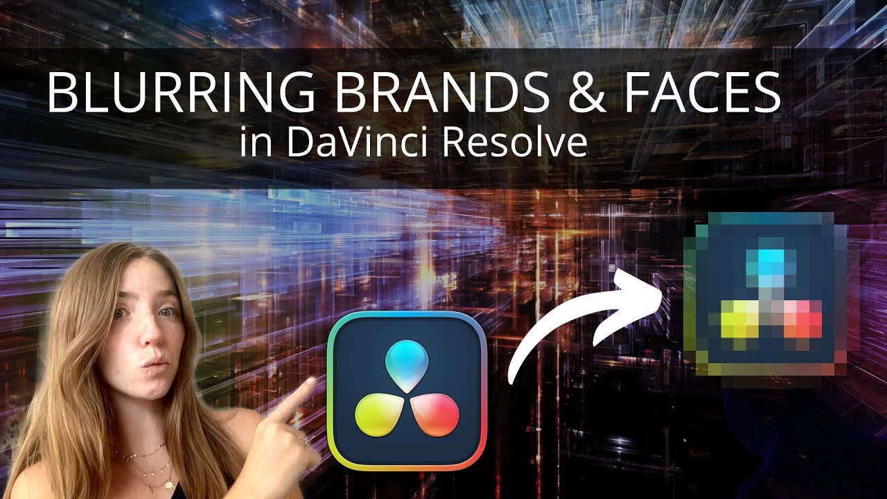 Blur Faces & Logos in DaVinci Resolve (Blur & Tracking in the Color ...