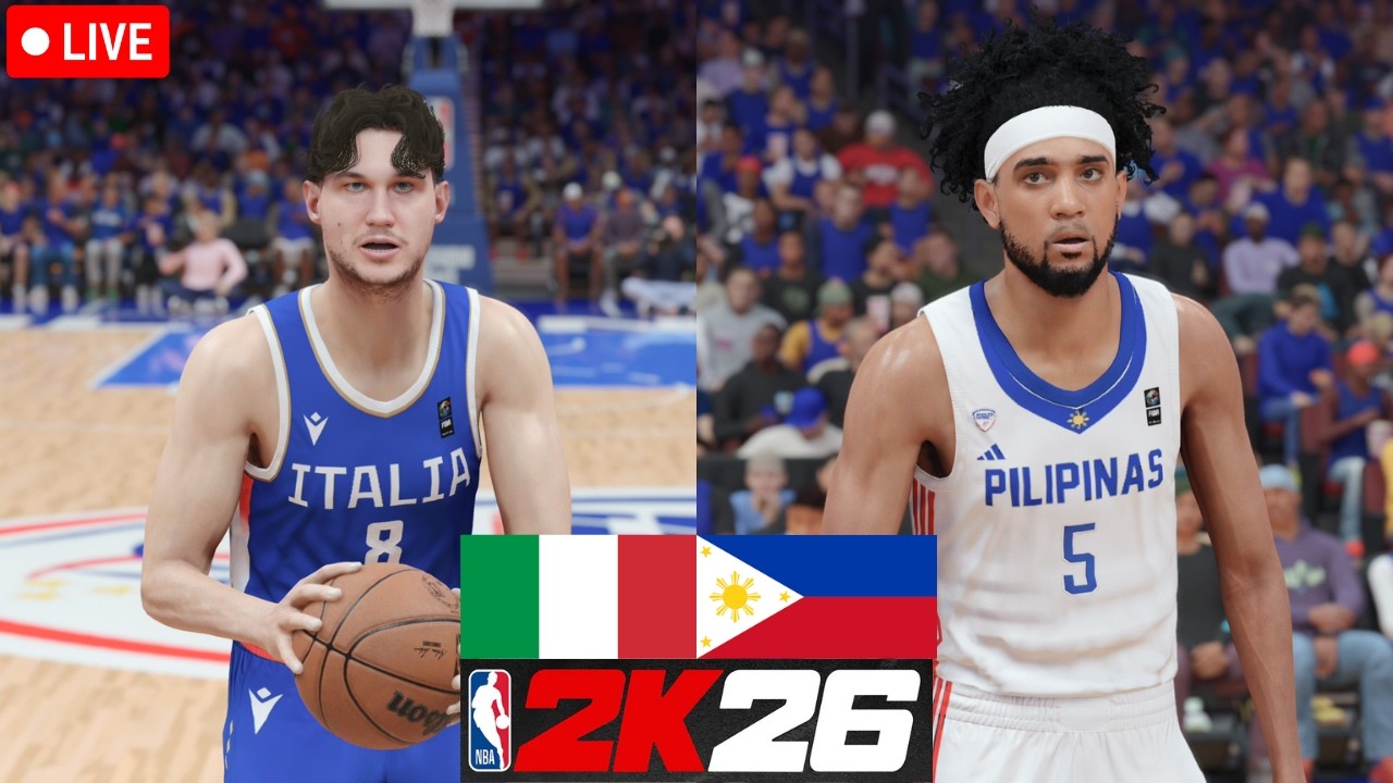 ITALY vs GILAS PILIPINAS | FIBA WORLD CUP QUALIFIER (LEGENDS) | MARCH ...