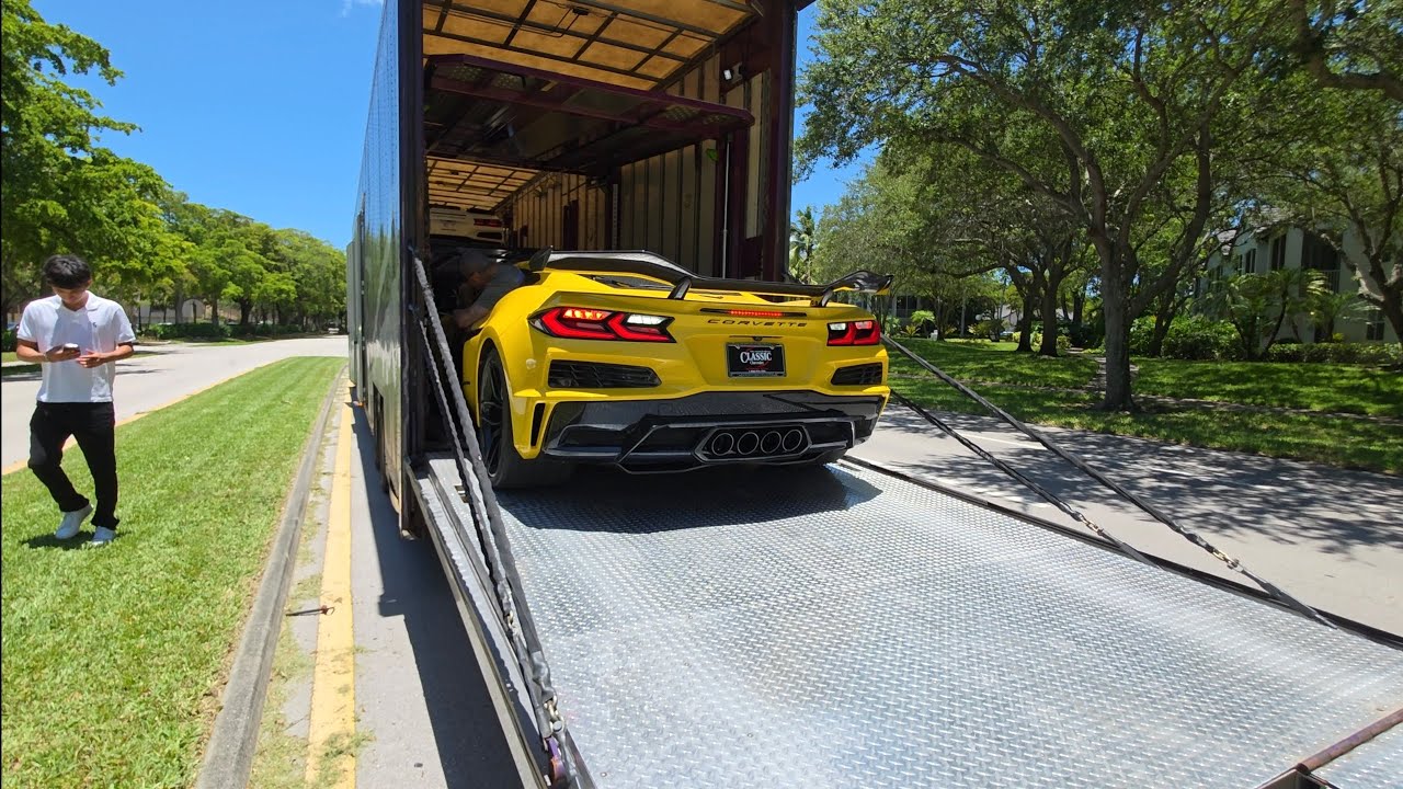 Taking delivery of My Corvette 2025 3lz ZO6 with Z07 aero package ...