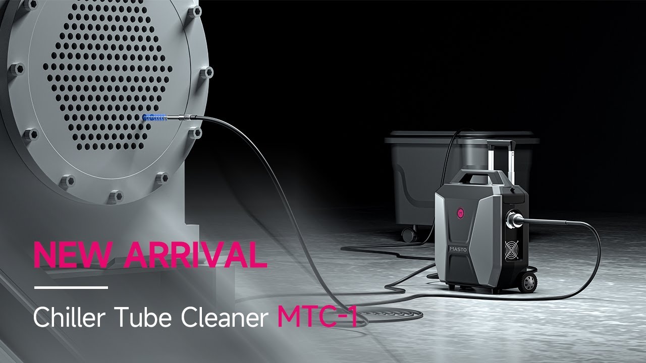 MASTO Chiller Tube Cleaner MTC-1 - YouTube
