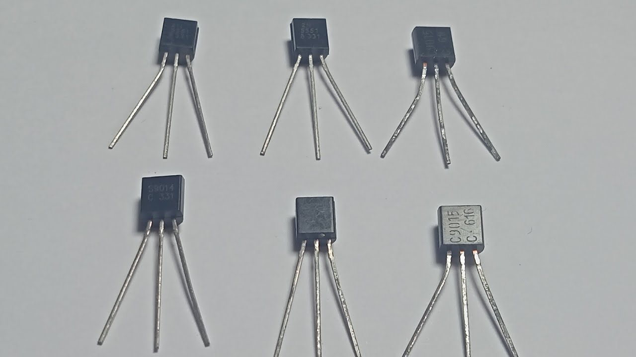 Video 53#Tesh C9014,C9015#(តេស្ត ត្រង់ស៊ីស្ទ័រPNP,and NPN)2mA,50v ...